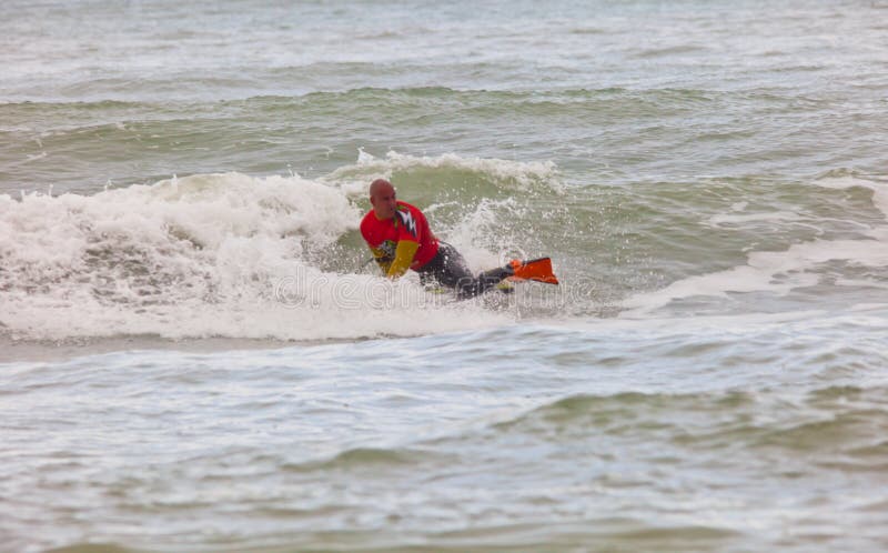 Bodyboader on 2nd Championship Impoxibol, 2011 Editorial Photography ...