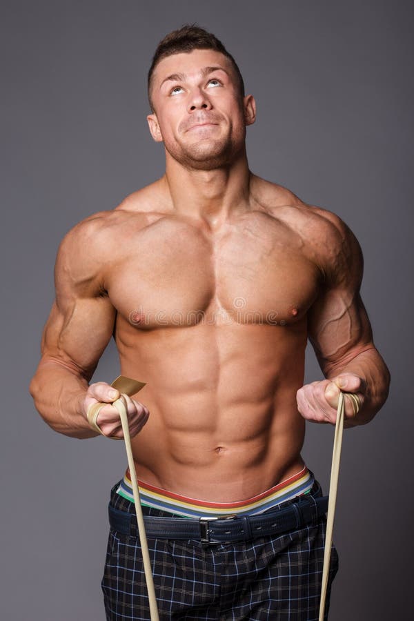 Bodybuilder stock image. Image of athletic, fitness, posing - 35892457