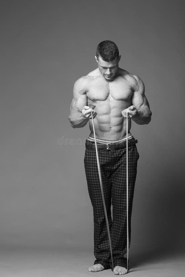 Bodybuilder stock image. Image of muscular, macho, bodybuilder - 35892683