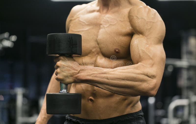 Bodybuilder stock image. Image of heavy, strong, male - 52737757