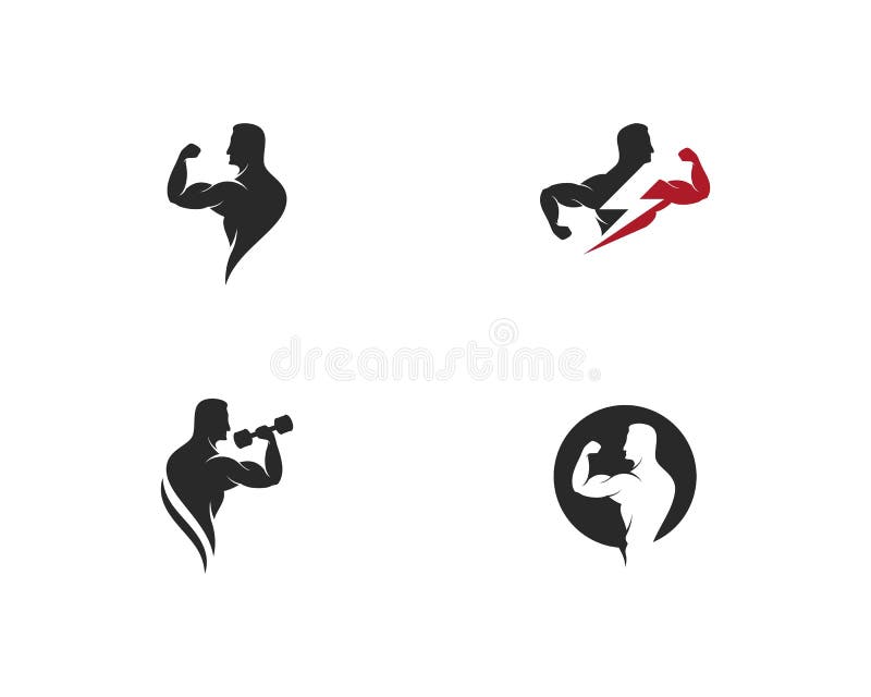 Bodybuilder logo stock vector. Illustration of health - 132737901