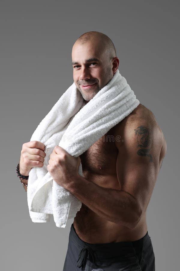 Bodybuilder stock image. Image of posing, bodybuilder - 94300433