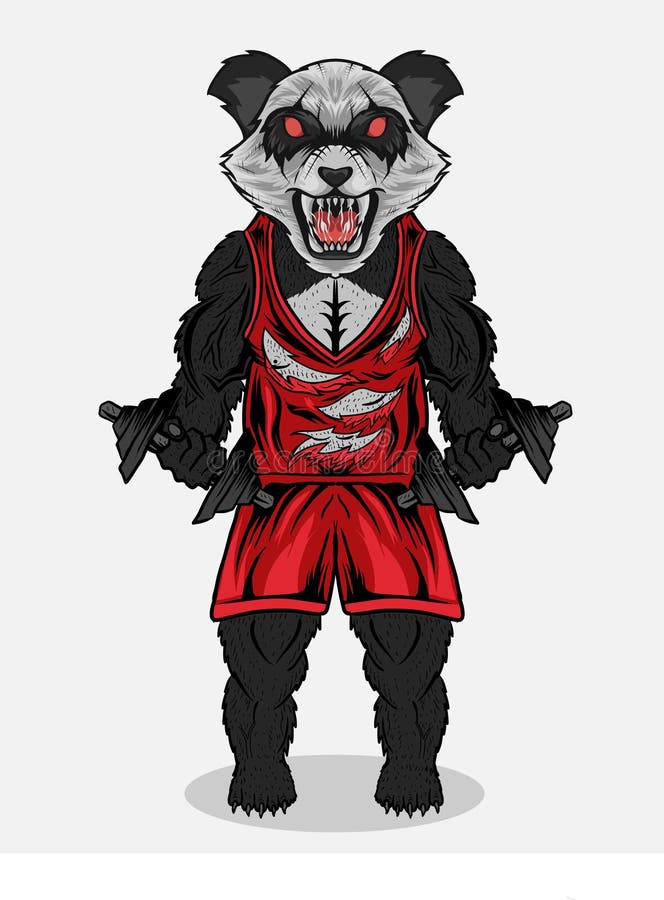 Panda Bodybuilder Stock Illustrations – 35 Panda Bodybuilder Stock ...