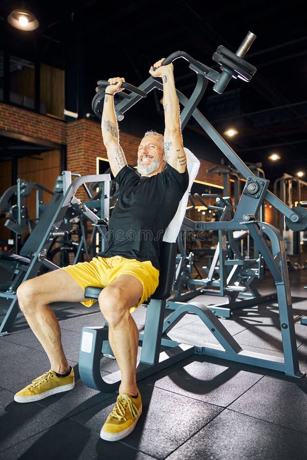 Plate Loaded Chest Press Stock Photos - Free & Royalty-Free Stock ...