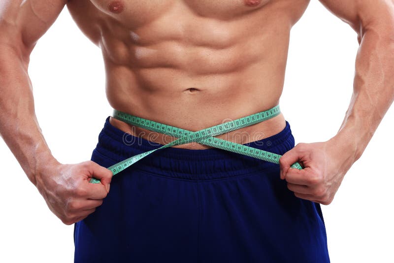 Bodybuilding. Homme Et Son Corps Puissant Photo stock - Image du ...