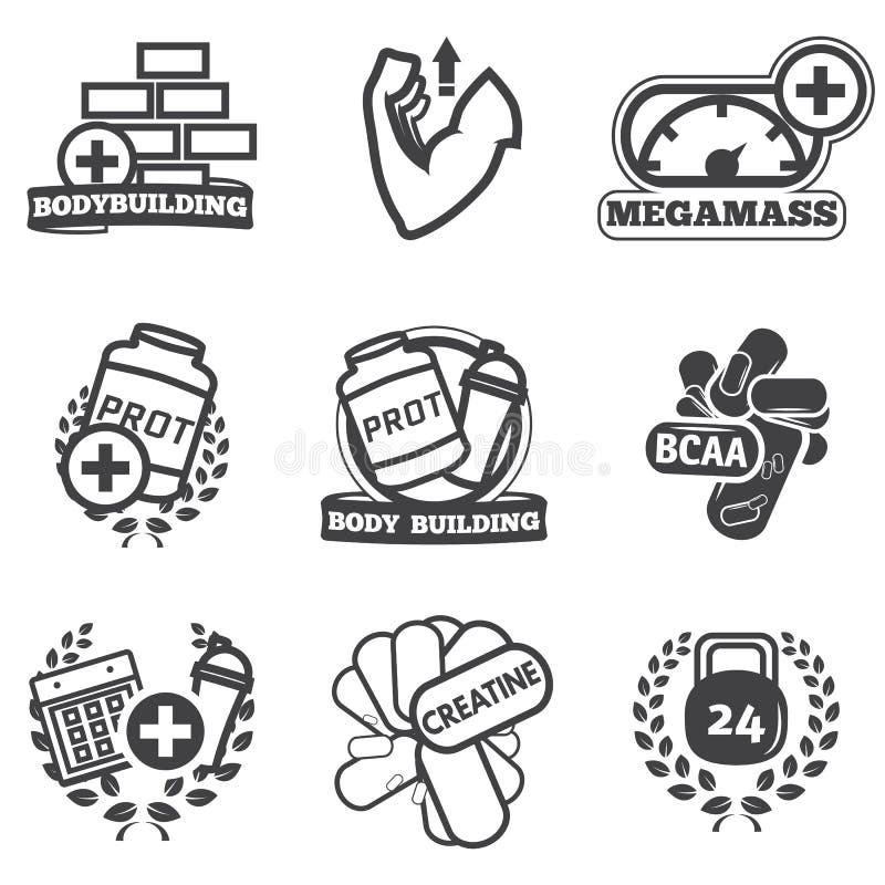 Powerlifting Icons Stock Illustrations – 610 Powerlifting Icons Stock ...