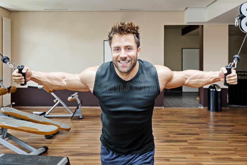 Bodybuilding man stock photo. Image of powerful, athletic - 25330392