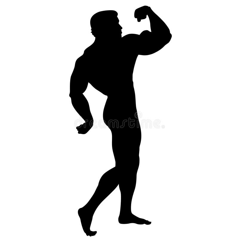Bodybuilding Silhouette