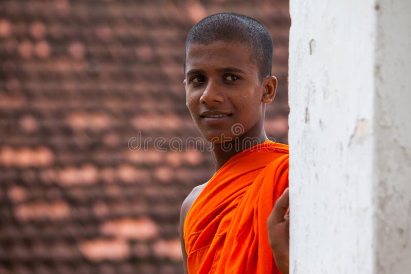Boeddhistische Monnik redactionele stock afbeelding. Image of azië ...