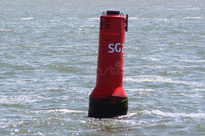 Boei stock foto. Image of voorwerp, nederland, kust - 196980716