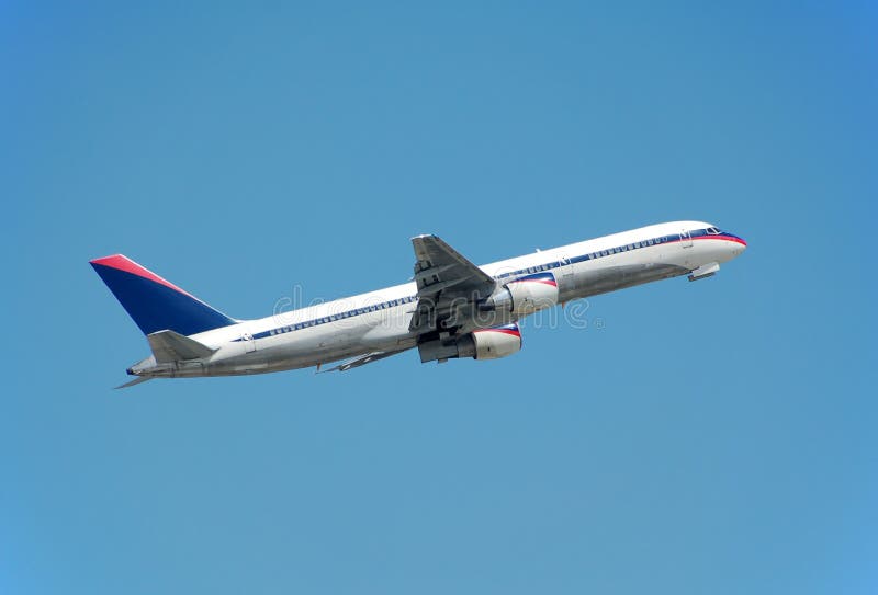 Boeing 757 passenger jet stock image. Image of airliner - 1400771