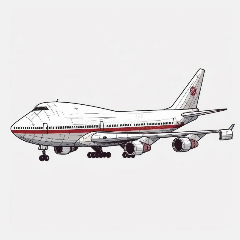 Boeing 747 Image Stock Illustrations – 124 Boeing 747 Image Stock ...