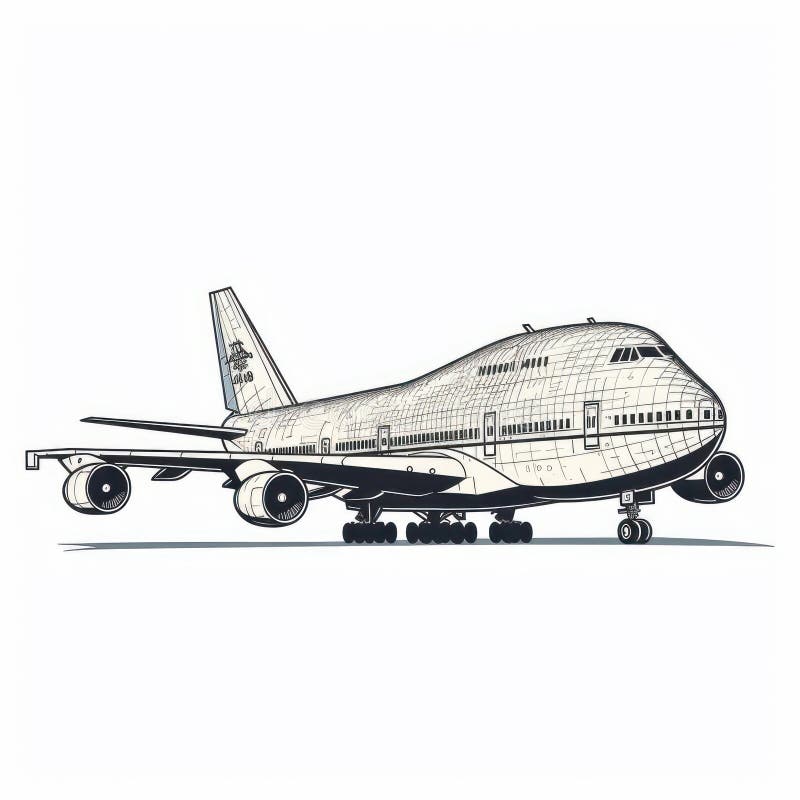 Boeing 747 Image Stock Illustrations – 124 Boeing 747 Image Stock ...