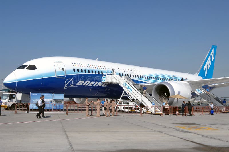 Boeing 787-9 Dreamliner stock image. Image of airport - 95632995