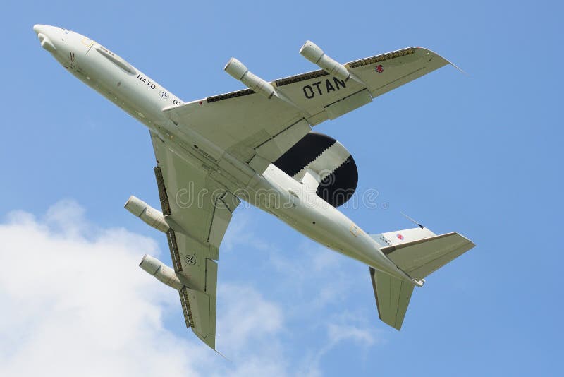 Boeing E-3A AWACS editorial photo. Image of control, boeing - 25936931