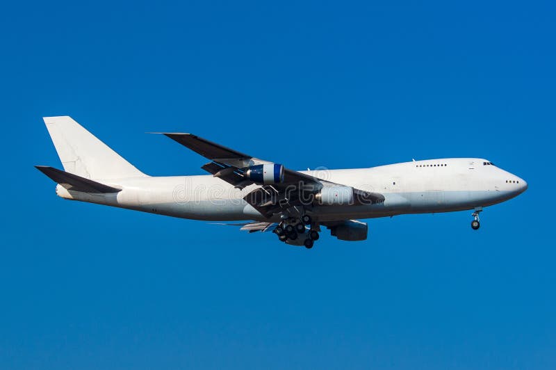 Boeing 747 Freighter stock image. Image of airliner, airplane - 83925557