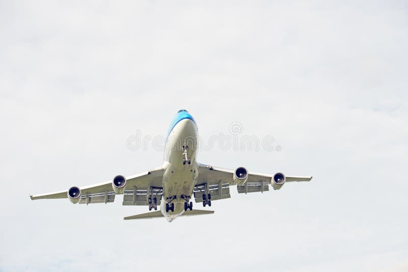 Boeing 747 Extended Wing Flaps Stock Photos - Free & Royalty-Free Stock ...