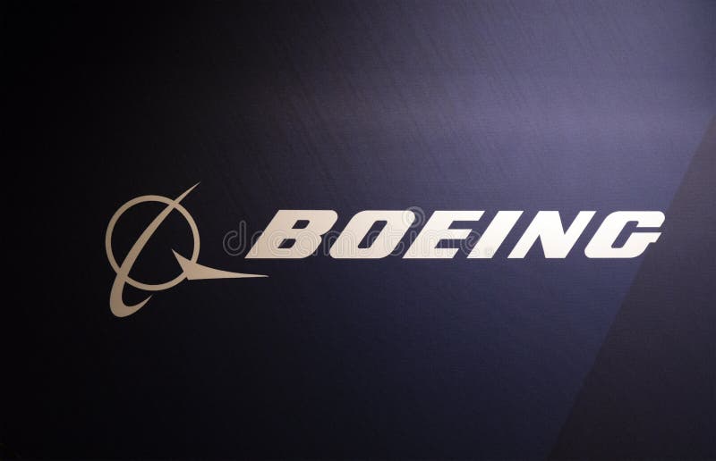 Boeing Letters on a Wall in Exhibiton Stand Editorial Photo - Image of ...