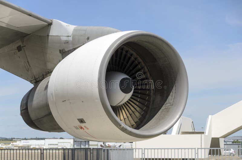 Vliegtuigen Boeing 747 in Het Museum Van Ruimtevaart En Luchtvaart L ...