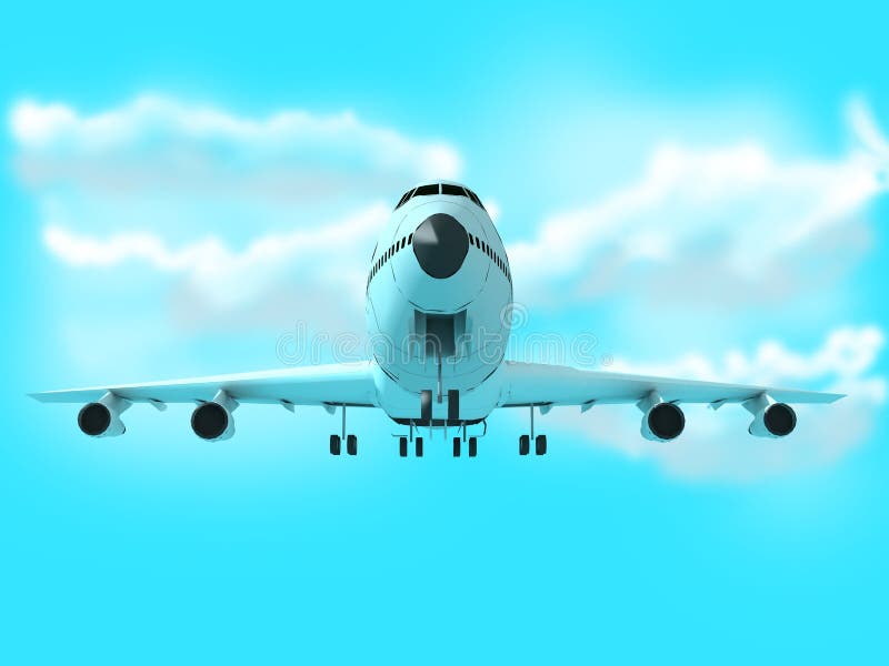 Boeing 747 Plane Stock Illustrations – 135 Boeing 747 Plane Stock ...