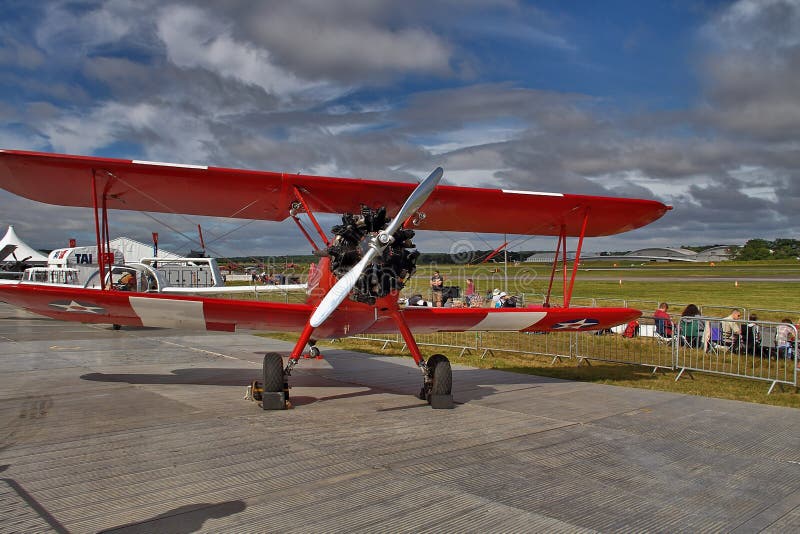 Boeing Stearman biplane editorial stock image. Image of boeing - 74971334