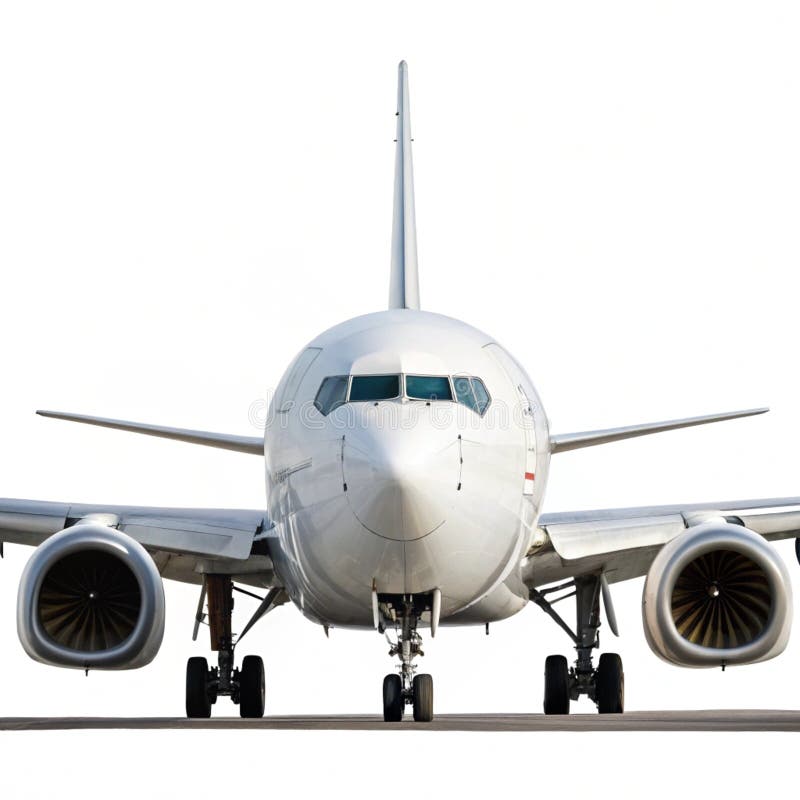 Boeing 74 on White Background Stock Illustration - Illustration of ...