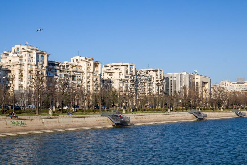 Boekarest, Centrum Van Stad Redactionele Stock Afbeelding - Image of ...