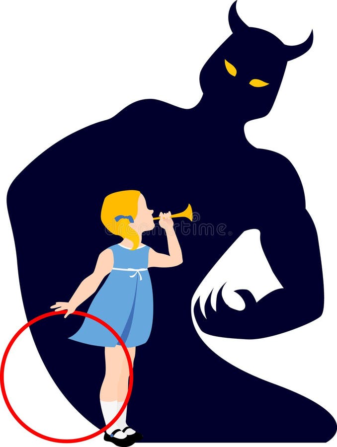 Boeman vector illustratie. Illustration of schrikken - 14872737