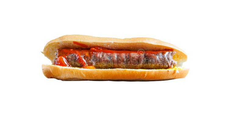 Boerewors Roll Isolated Stock Photos - Free & Royalty-Free Stock Photos ...