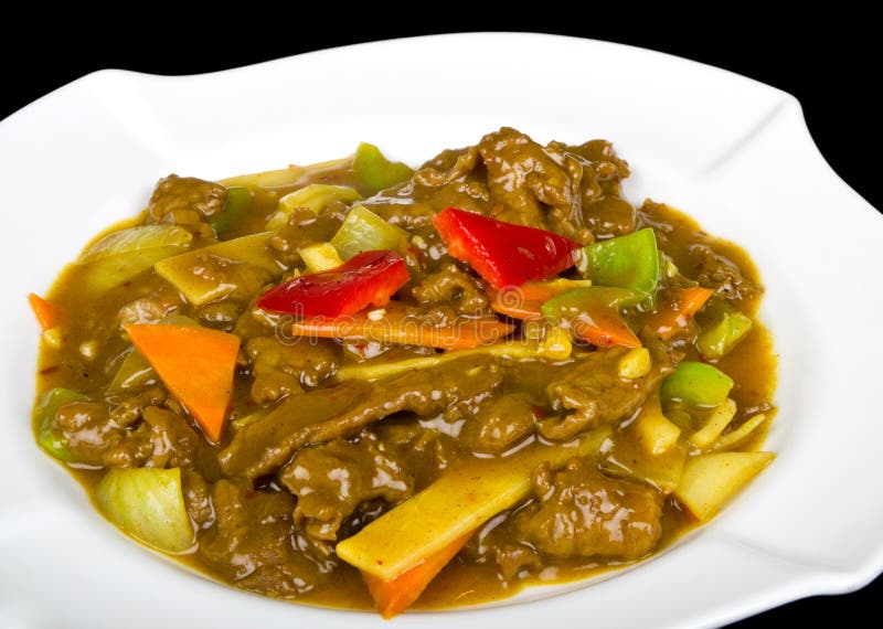 Boeuf Avec Les Champignons De Couche Chinois Photo stock - Image du ...