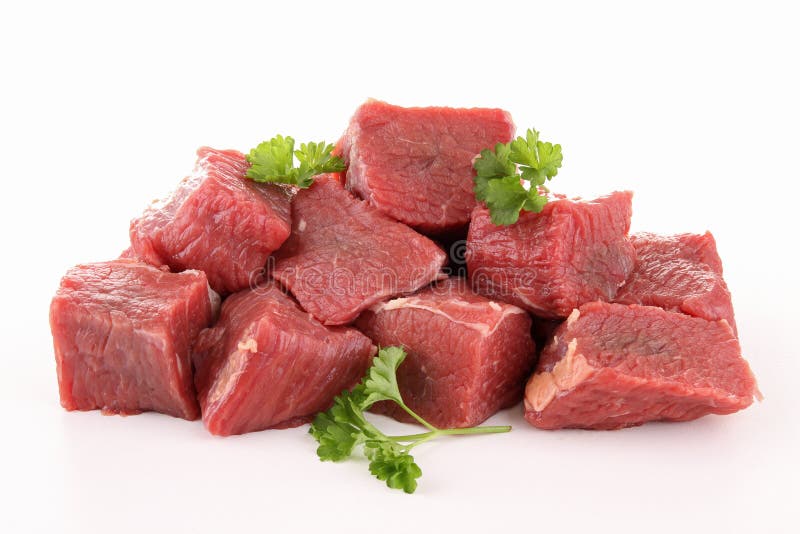 Viande crue de boeuf photo stock. Image du boeuf, viande - 23597158