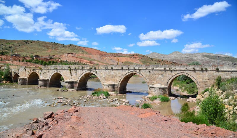 Bogaz Bridge in Sivas, Turkey Stock Photo - Image of view, plain: 350068130