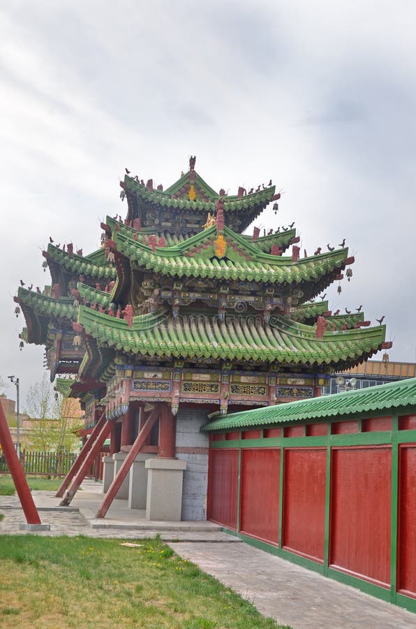 The Bogd Khan Palace in Ulaanbaatar, Mongolia Editorial Photography ...
