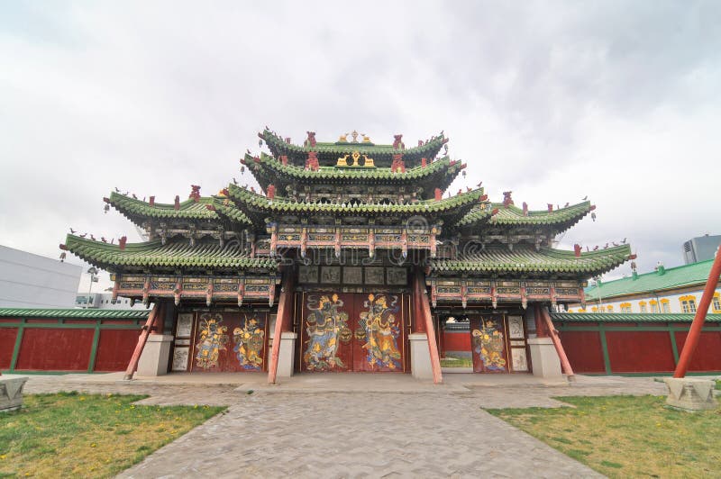 The Bogd Khan Palace in Ulaanbaatar, Mongolia Editorial Photo - Image ...