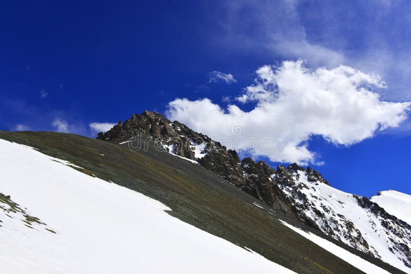 Bogda Mountain stock photo. Image of xinjiang, rock, china - 45460172