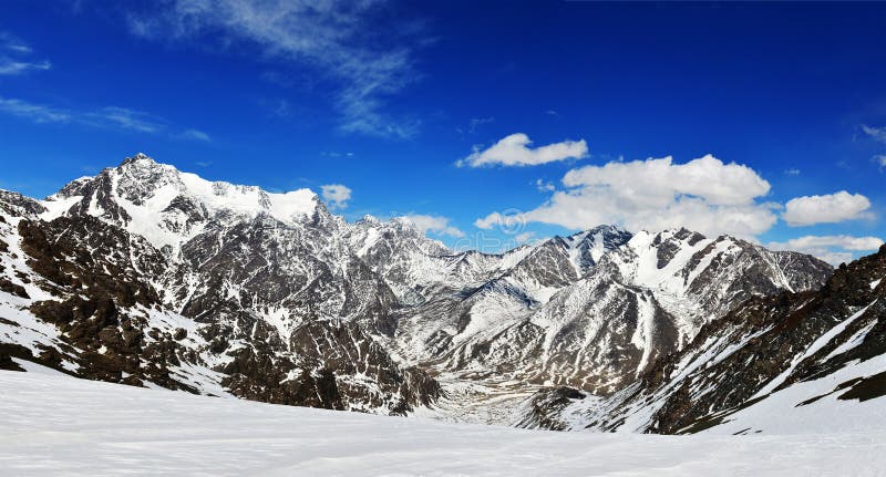 Bogda Mountain stock photo. Image of snow, xinjiang, rock - 45488820