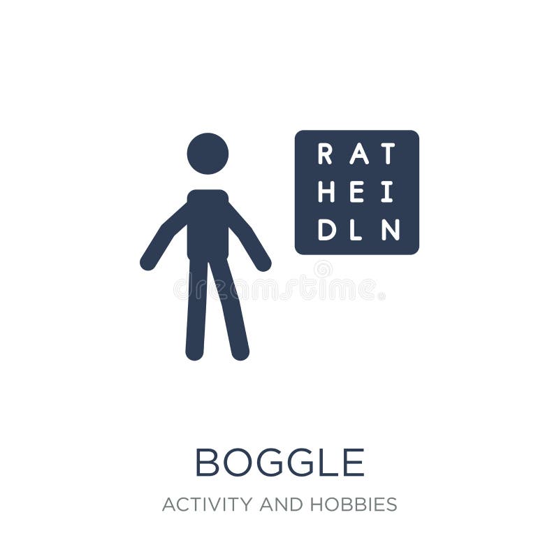 Boggle Icon. Trendy Boggle Logo Concept on White Background from Stock ...