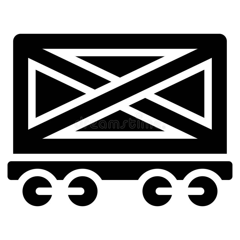 Bogie Container Icon, Transportation Related Vector Stock Vector ...