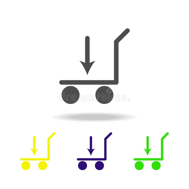 Bogie Loading Multicolor Icon. Element of Web Icons. Signs and Symbols ...