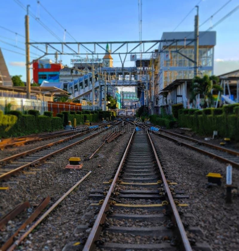 Bogor Railway Station, Indonesia Stock Photo - Image of bogor, java ...