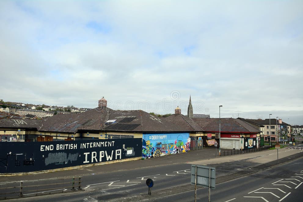 The Bogside, Derry, Northern Ireland Editorial Photo - Image of irish ...