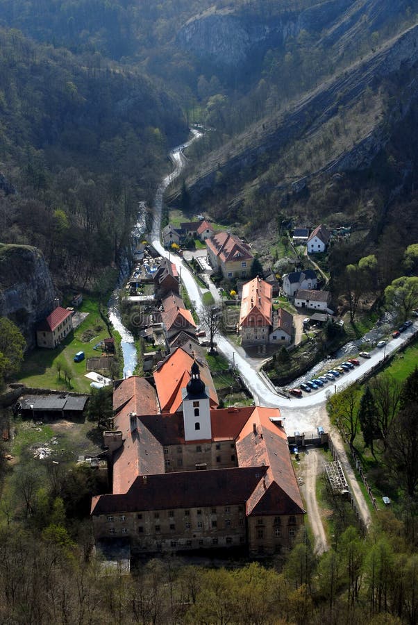 Bohemian Church in Landscape Stock Image - Image of rock, chapel: 22972543