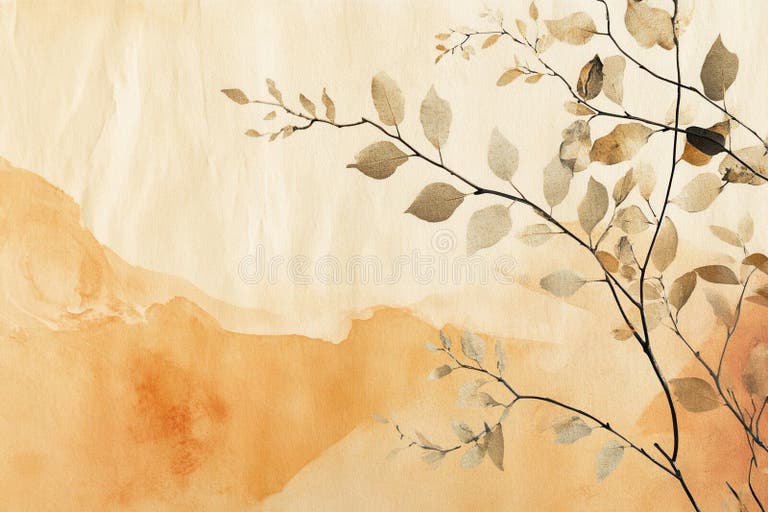 Bohemian Style Backdrop Featuring Warm Earth Tones with Organic ...