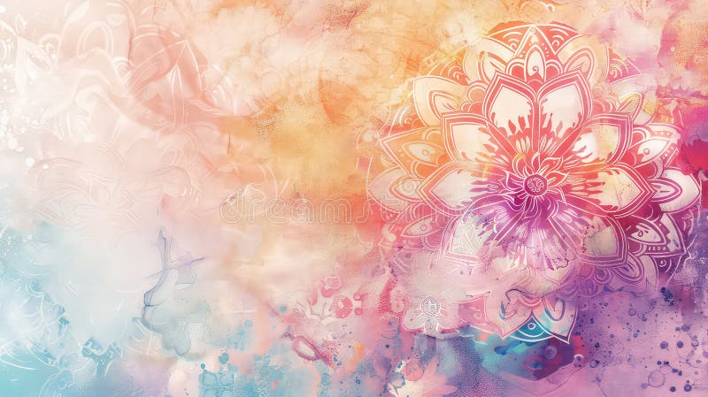 Bohemian Theme Background Graphics Stock Illustration - Illustration of ...