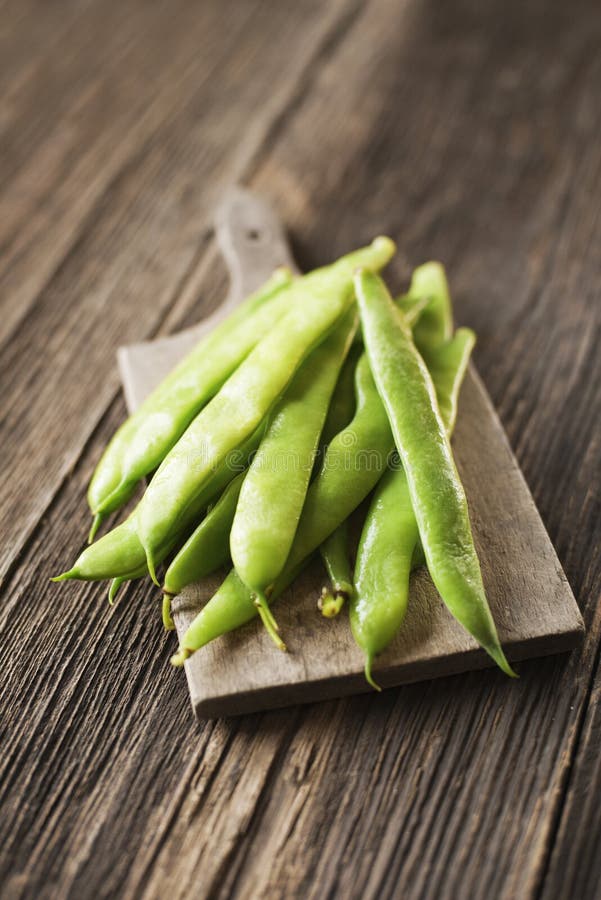 Frische Bohnen stockbild. Bild von gesund, land, oberfläche - 42781699
