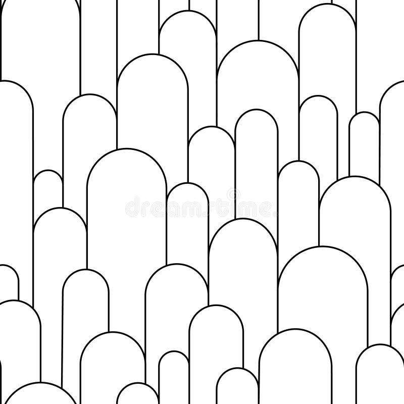 Black Arch Pattern Simple Style Stock Illustrations – 1,323 Black Arch ...