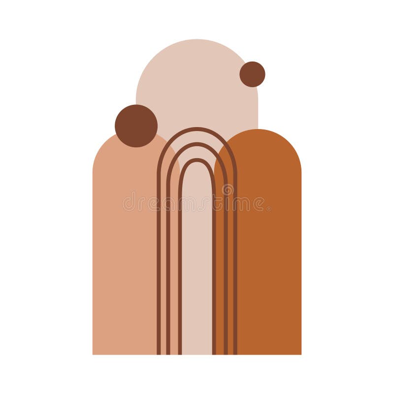 Boho Background Abstract stock illustration. Illustration of design ...