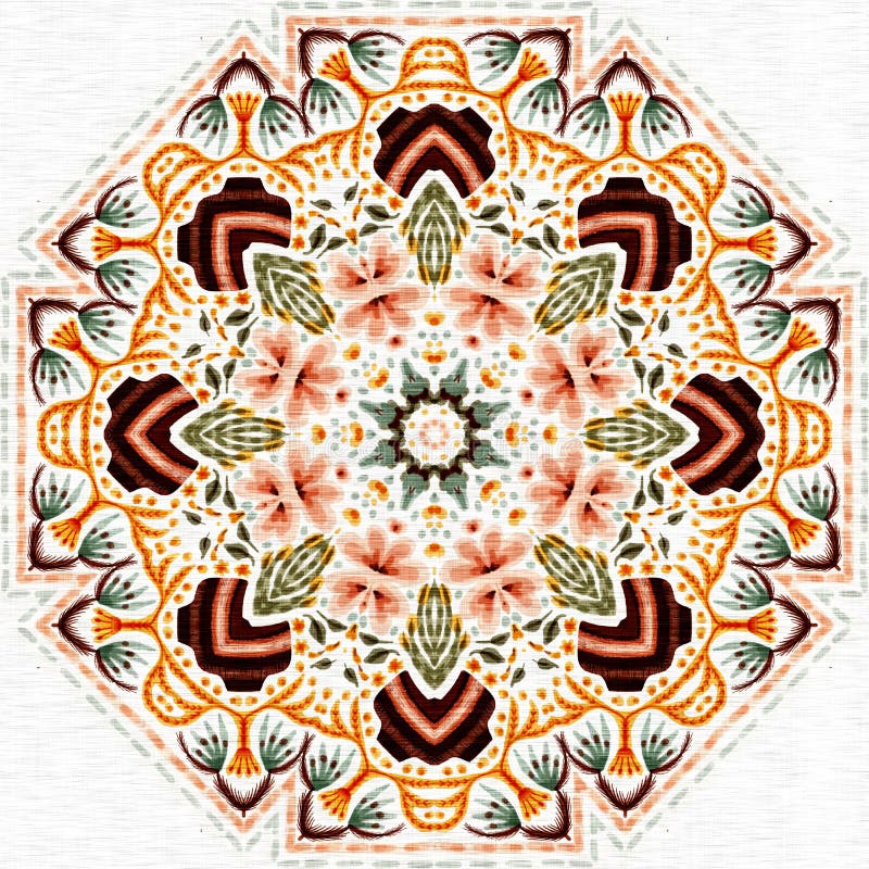 Boho Botanical Cottage Core Seamless Pattern. Trendy Decorative ...