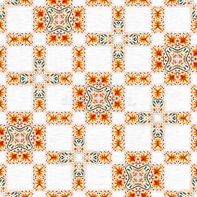 Boho Botanical Cottage Core Seamless Pattern. Trendy Decorative ...