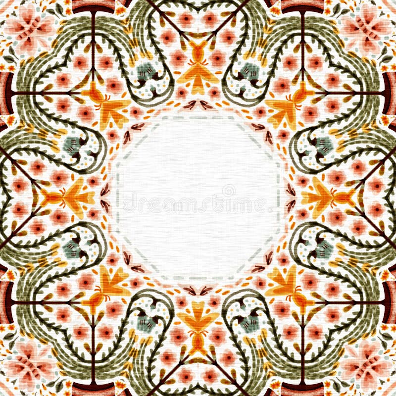 Boho Botanical Cottage Core Seamless Pattern. Trendy Decorative ...